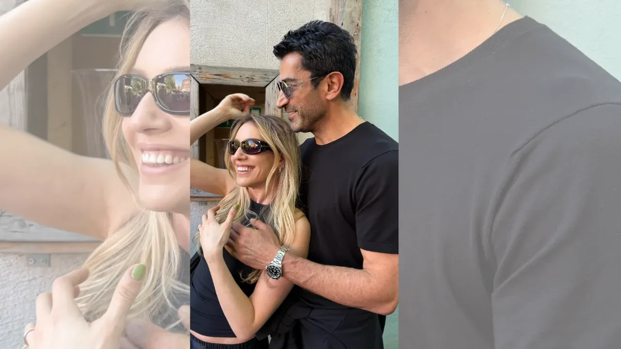 Kenan İmirzalıoğlu ve Sinem Kobal'dan tatil pozları! Uyumlu giyinmeleri ...