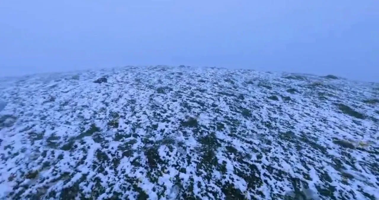 Haziran ayı öncesi kar sürprizi! Her yer beyaza büründü | TGRT Haber
