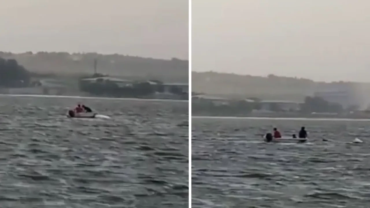Küçükçekmece'de kano alabora oldu! 2 kişi son anda kurtarıldı | TGRT Haber